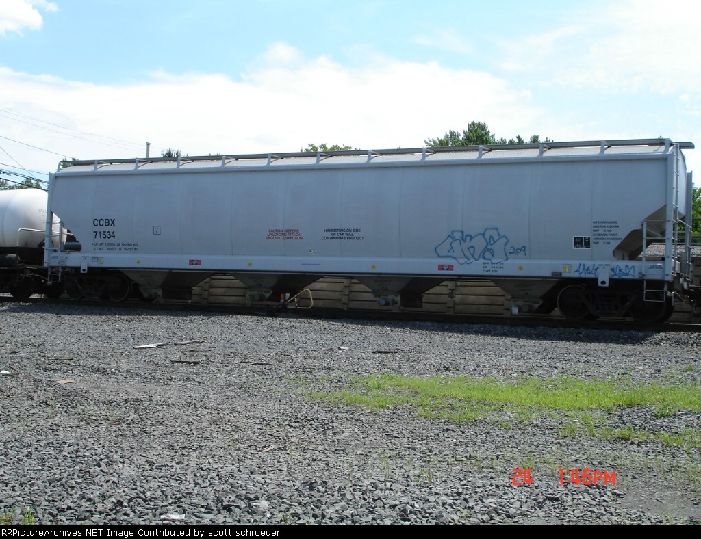 CCBX 71534 Covered Hopper WB